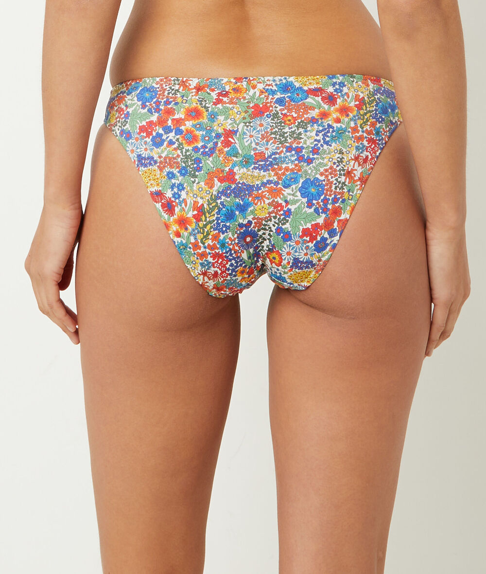 Liberty Fabric Bikini Bottoms Margaret Multicolore Etam