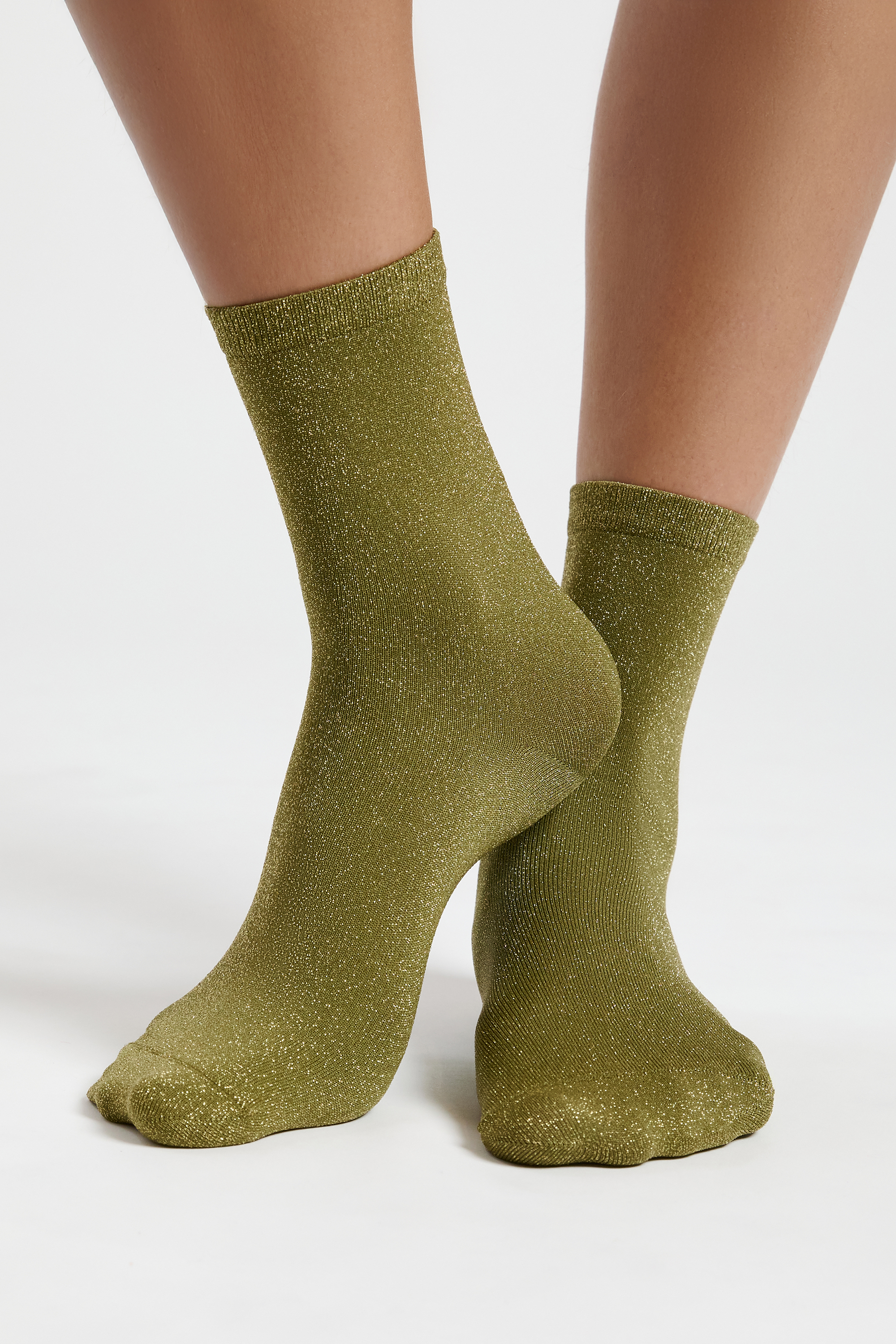 Iridescent Socks - ETINCELLE NEW - KAKI - ETAM